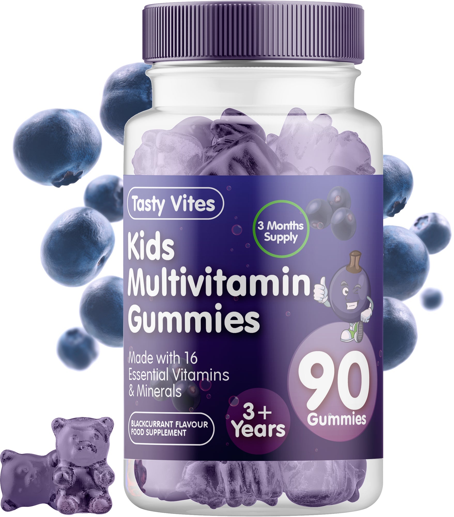 Kids Multivitamin Gummies Uk | Vitamin Supplement Gummies | Kids Vegan ...